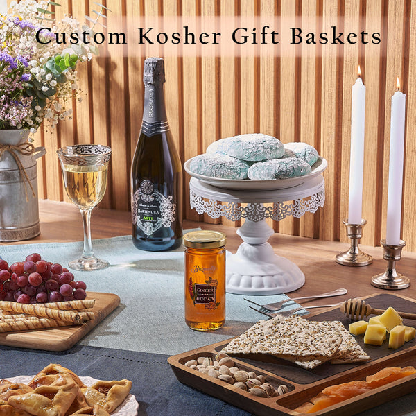 Custom Kosher Gift Basket from New York City Baskets - New York City ...